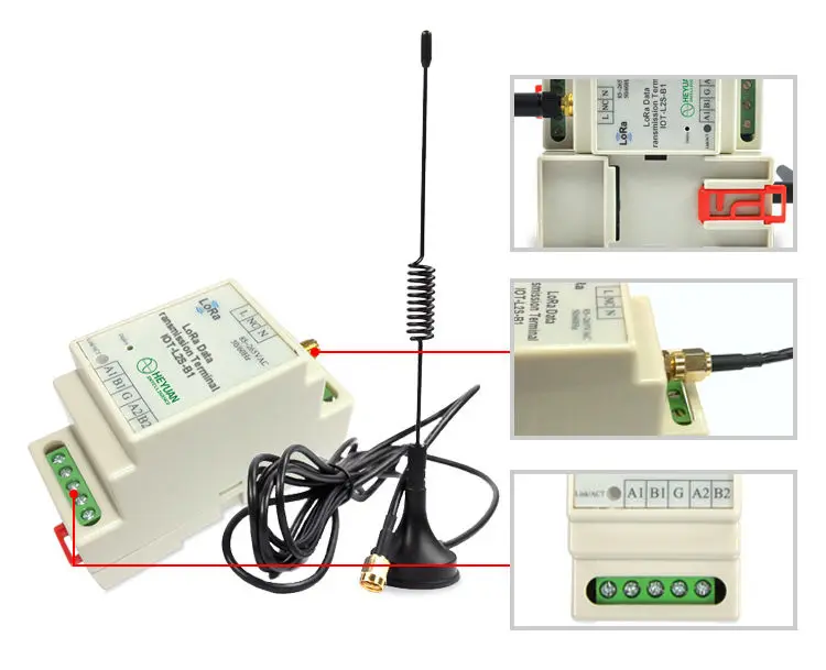 433mhz rf module lora transmitter receiver module long range wireless ...