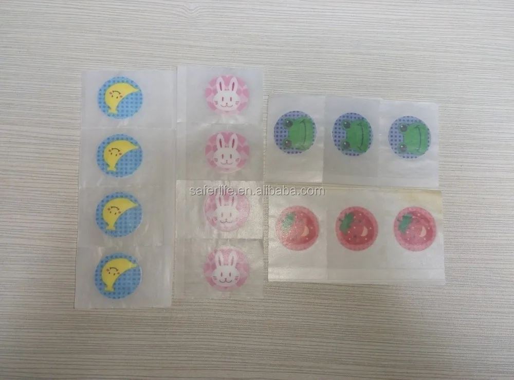 Fashionable Customized Waterproof Pvc Adhesive Plaster Different Shape ...