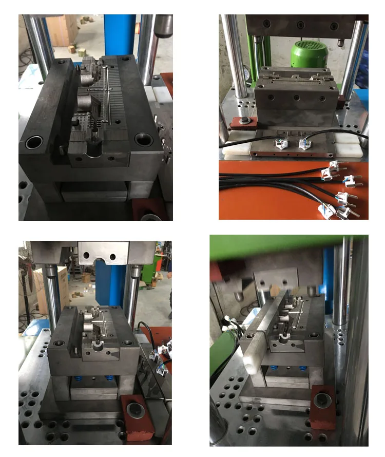 JIEYANG Schuko AC Power Cord 3 Pin Male Plug 2 Round Pin Mold