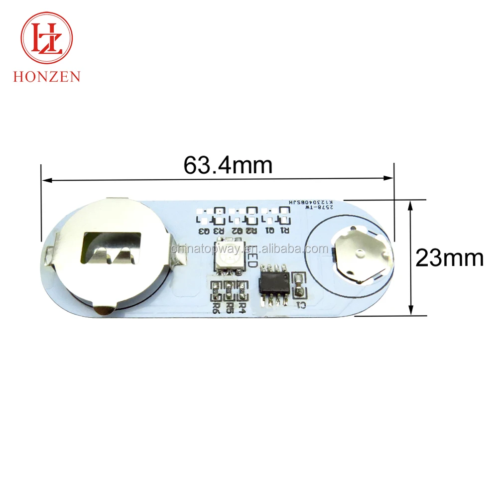 2020 New 3v Lithium Button Cell Power Flashing Single 5050 Rgb Led ...