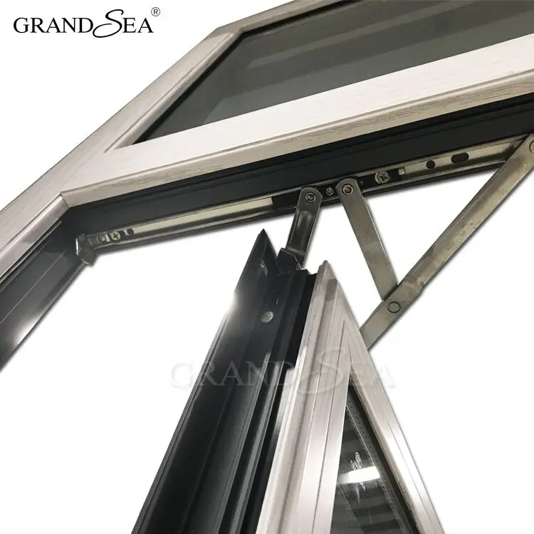 Modern Aluminum Frame Swing Window with Fixed Glass | OEM | Wholesale