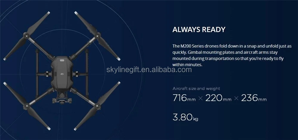 DJI Matrice M200 V2 - Professional Drone for Industrial Use