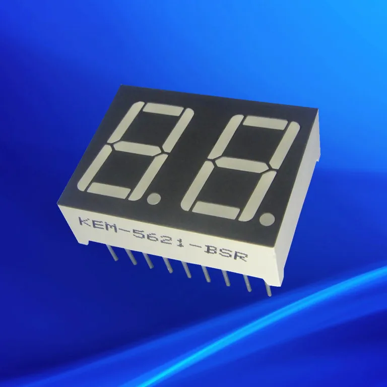 Kem 5621 Seven Segment Led .56 Inch Dual Digit 7 Segment Fnd Display - Buy Dual Digit 7 Segment ...