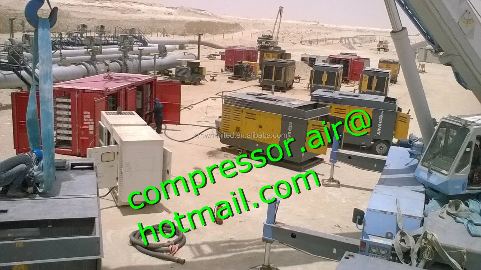 Atlas-copco XAS 1600 CD6 Air Compressors - Portable & Industrial