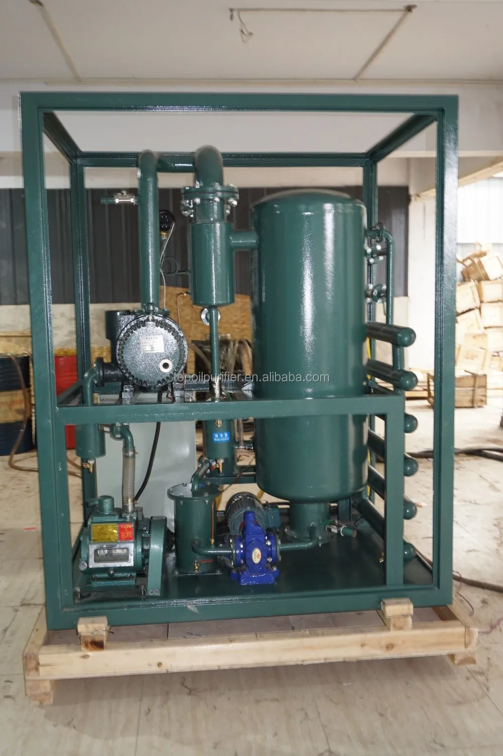 Vacuum Dielectric Oil Dehydrator/transformer Oil Treatment Plant ...