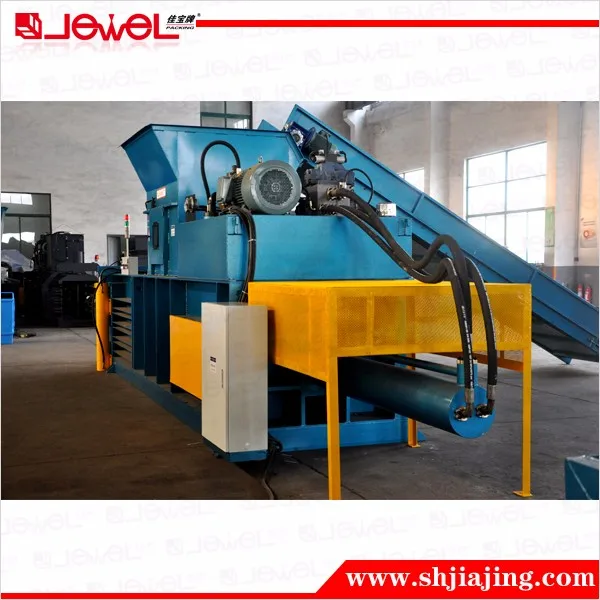 Máquina Horizontal De Compactador De Botellas De Plástico/residuos ...