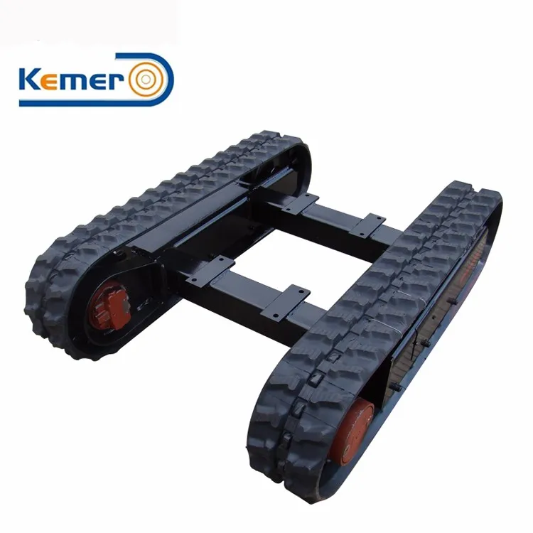Ningbo Factory Supplied Hydraulic Rubber Track Chassis