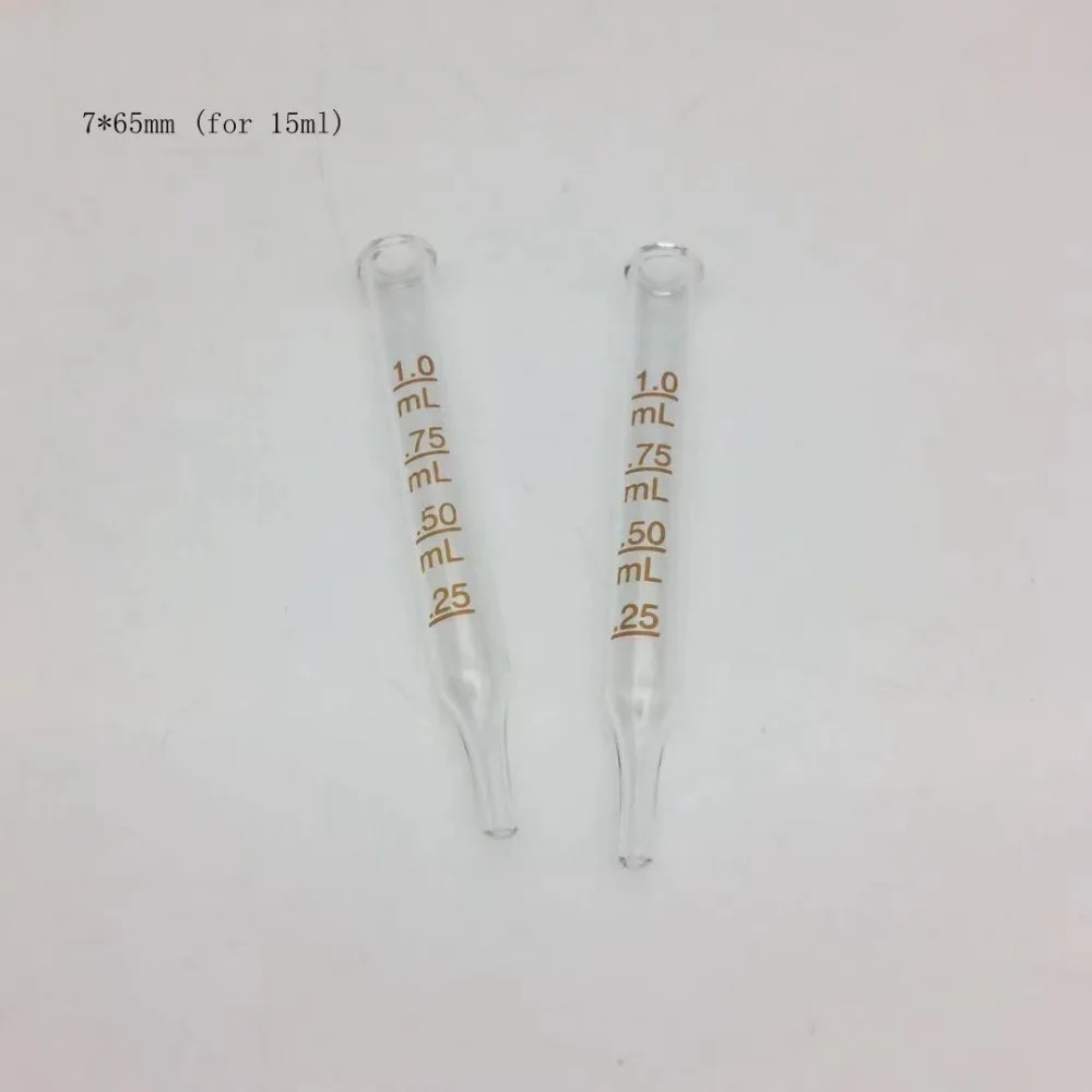 Dropper Bottle Pipette Essential Oil Glass Dropper Tubes 1ml Round ...