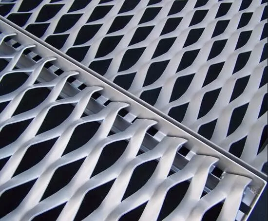 Expanded Metal Decorate Mesh For Metal Platform - Buy Expanded Metal ...