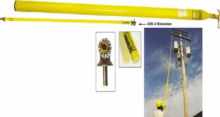 Fiberglass Electrical Operating Rods Frp Telescopic Hot Link Stick ...