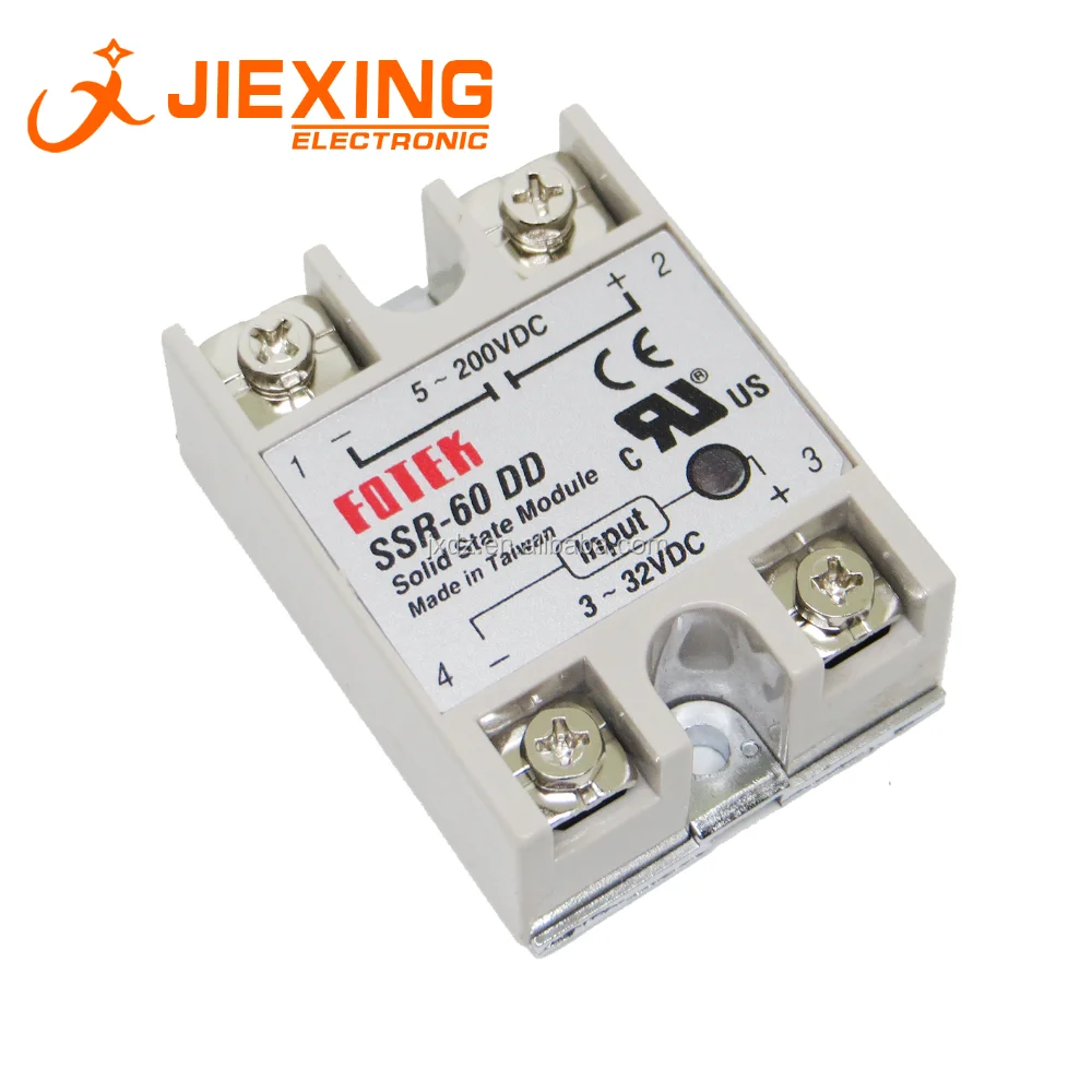 SSR-60DD Solid State Relay Module - High Power & Sealed