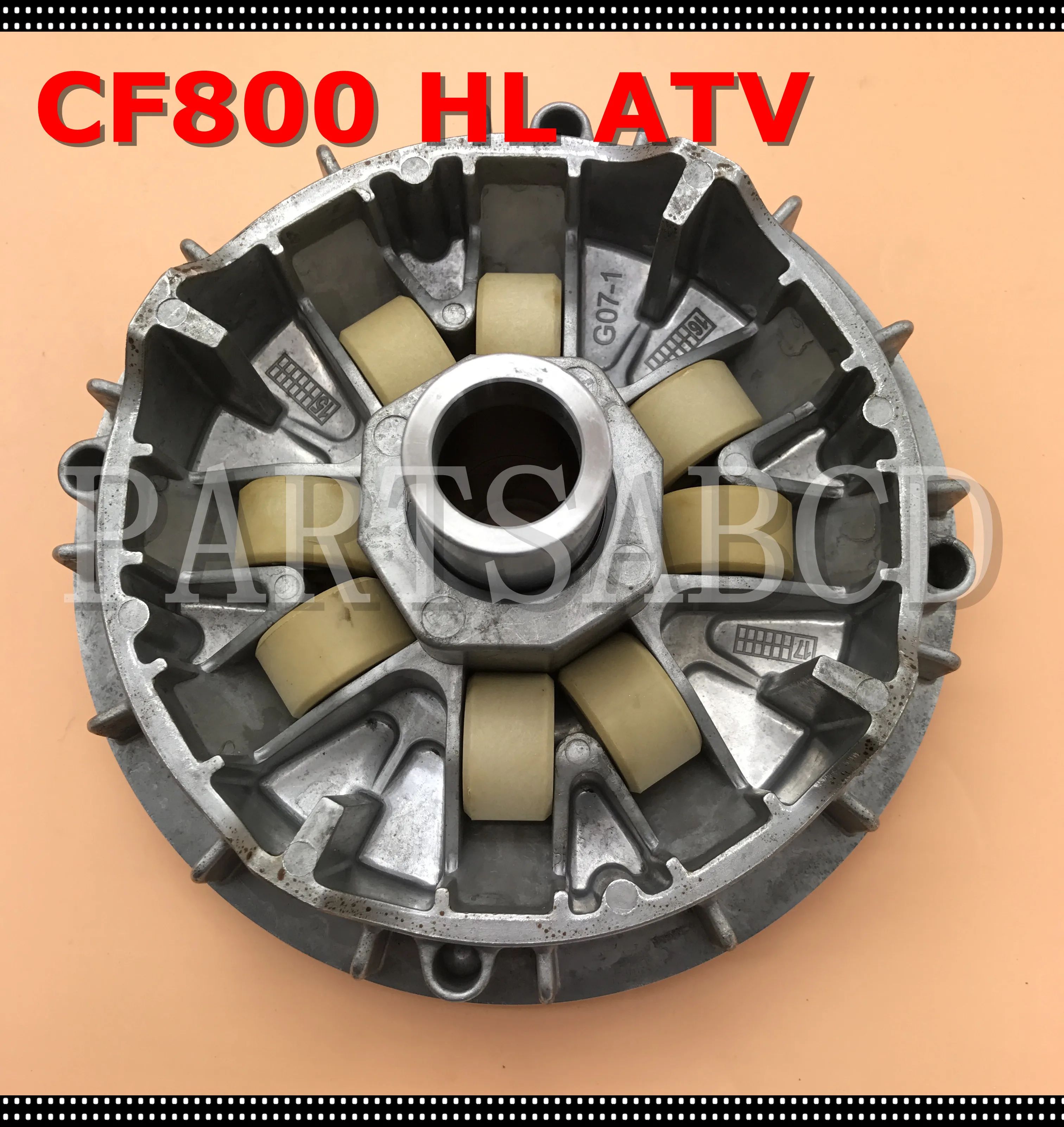 Primary Clutch Variator Set For Cfmoto 800cc Cf188 Cf800 Atv 0180 ...