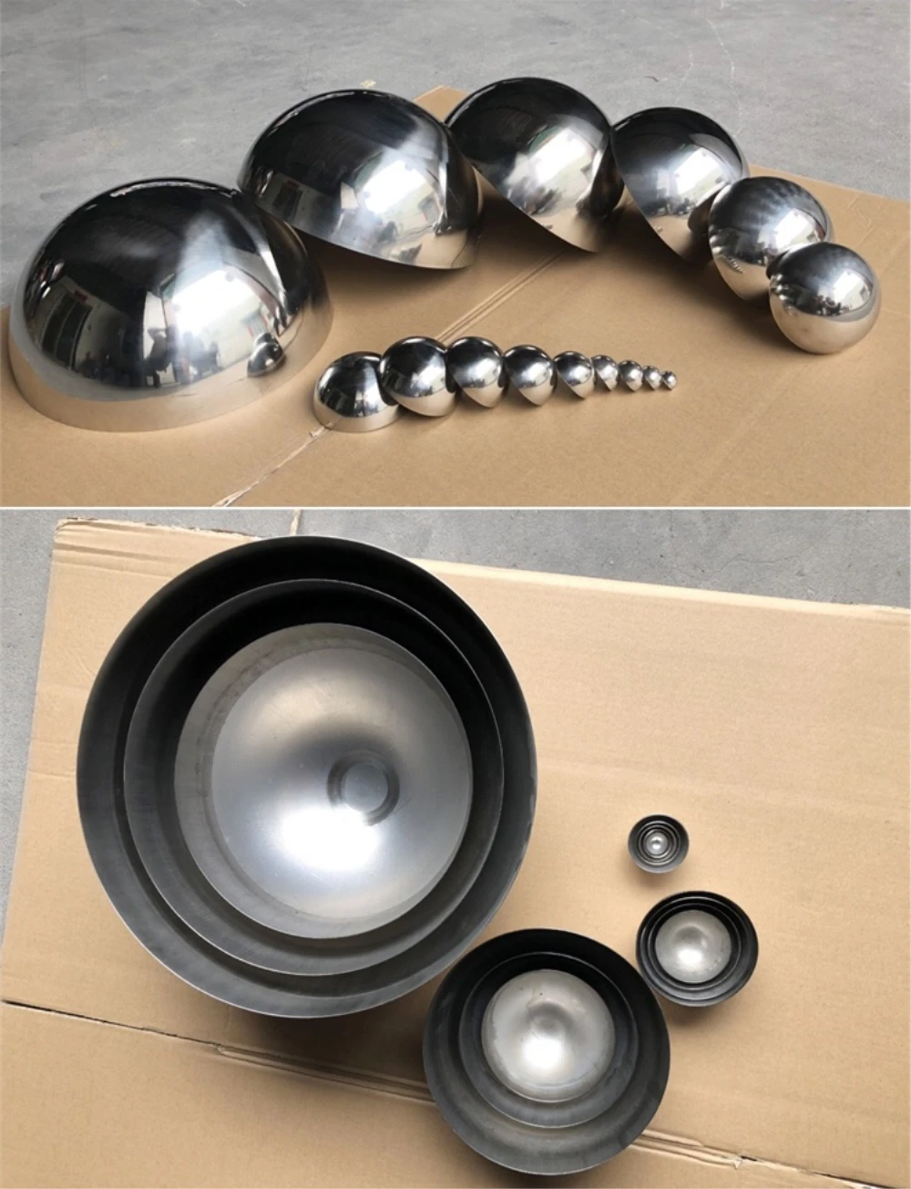 Stainless Steel 304 Half Ball - Durable & Versatile