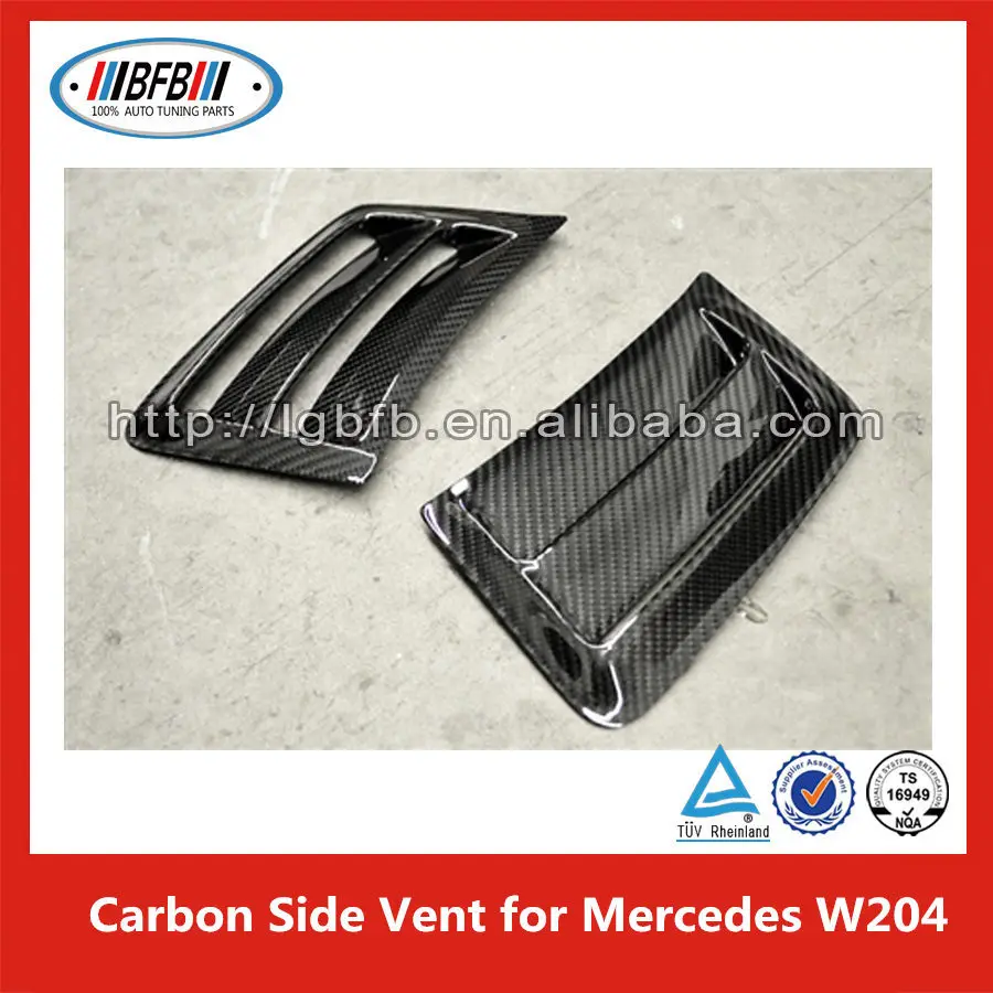 Car Air Intake Flow Vent Fender Decoration Side Hood Cover Badge For ...