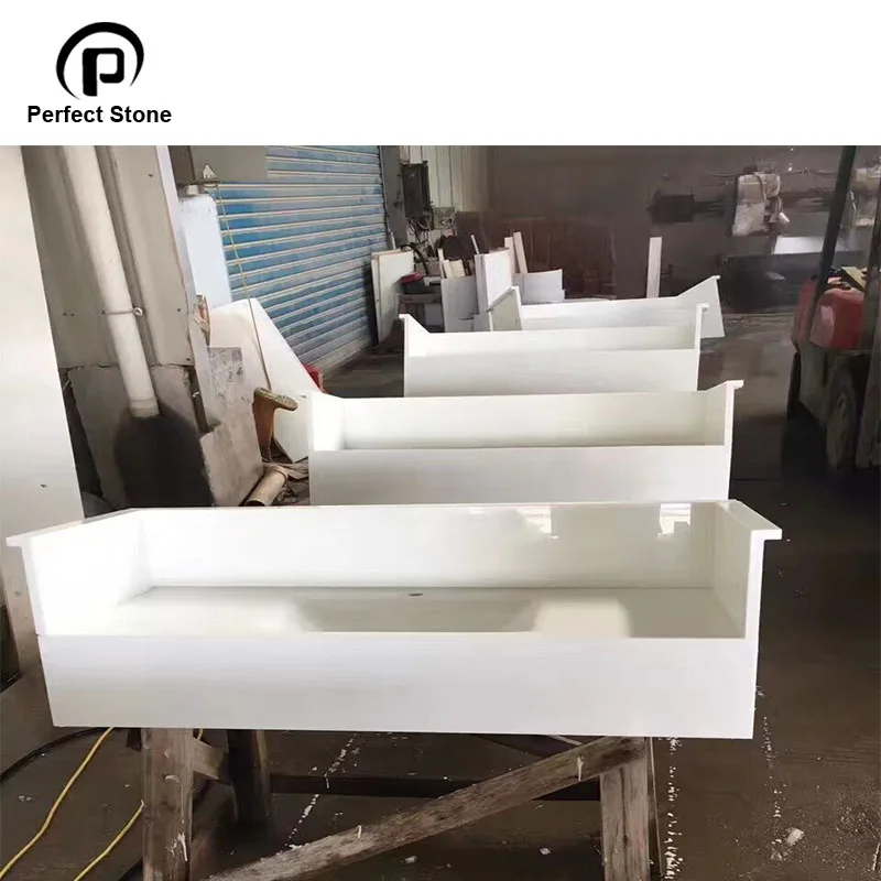 Pure White Stone Nano Glass Countertop and Bathroom Vanity Top| Alibaba.com