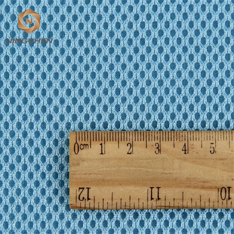 Polyester Warp Knitted Black Sandwich Spacer 3 D Air Mesh Fabric ...