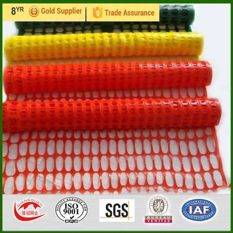 Orange Plastic Construction Safety Net/plastic Safety Fence Net - Buy ...