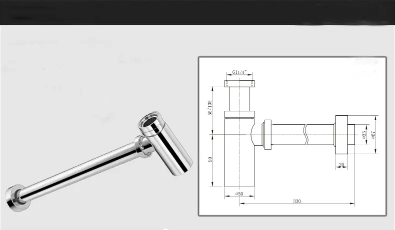 Small Modern Bottle Trap Wash Basin Sink With Wall Extension - Buy 2023 ...