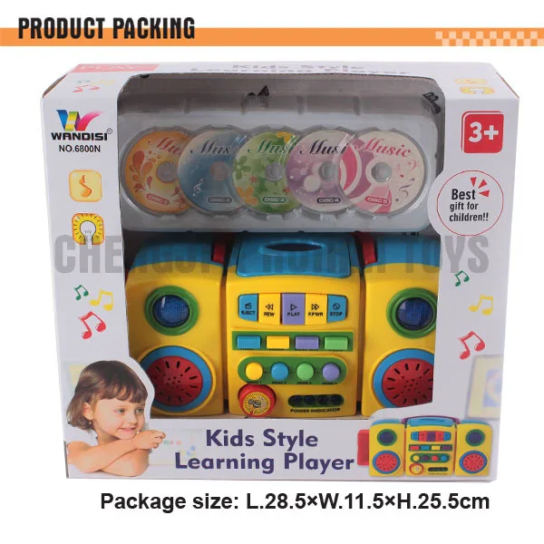 Learning Player Musical Kids Cd Player - Buy Kids Cd Player,Musical ...