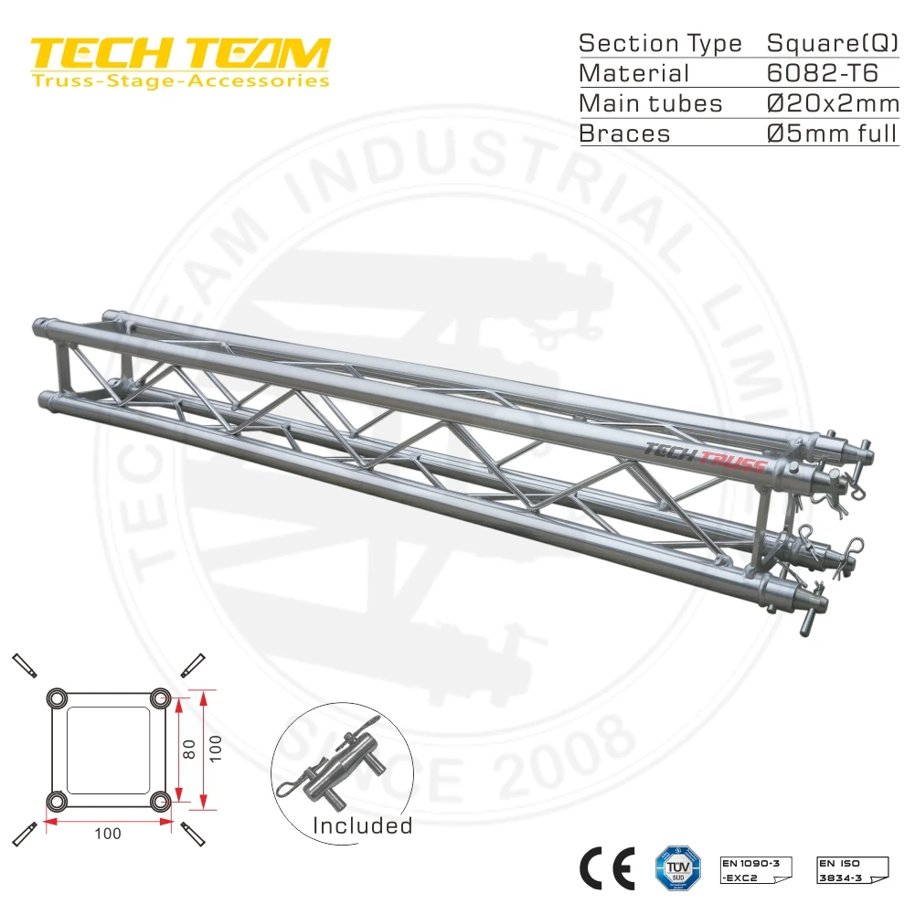 100mm Banner Truss - Easy Assembly for Versatile Display