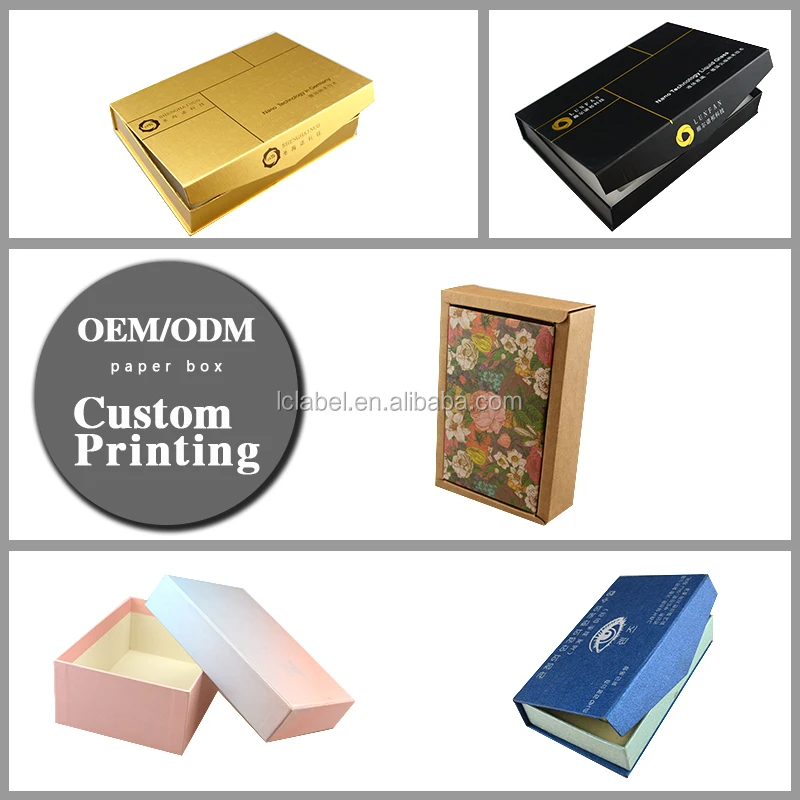 Handmade Small Magnetic Gift Box Matte Black Gift Box With Magnetic Lid ...