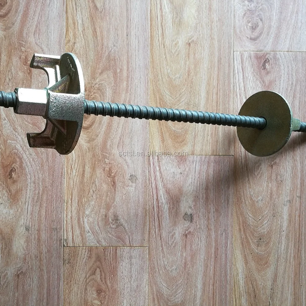 Steel Formwork Waterstop Tie Rod 17mm For Construction Building - Buy ...