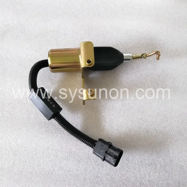 24V Fuel Pump Solenoid 5346207 for Diesel Engines 6BT, 6CT, ISL