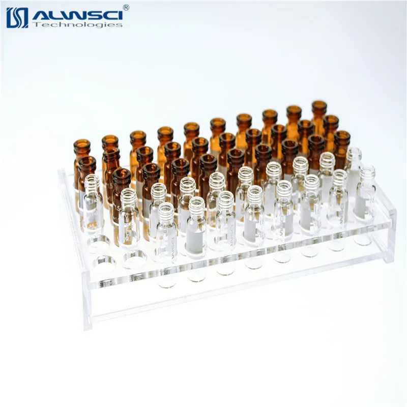 2ml Vial Rack Acrylic with 50 Position - Durable & Versatile