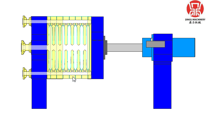 Auto Hydraulic Diaphragm Filter Press Machine For Civil Sewage Sludge ...
