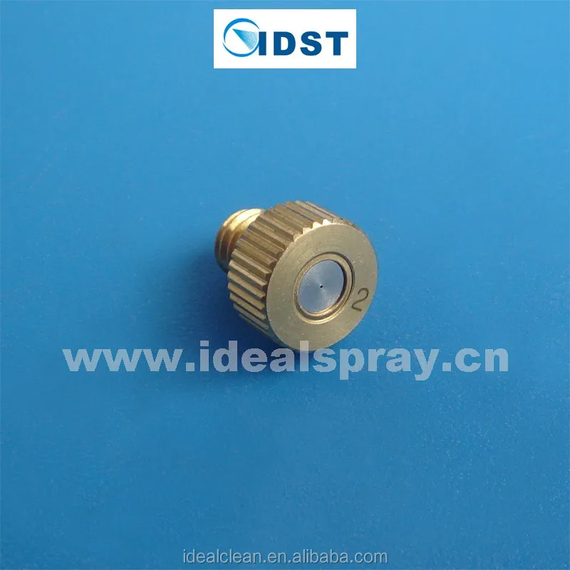Low Pressure Brass Fog Misting Nozzle For Cooling And Humidification ...