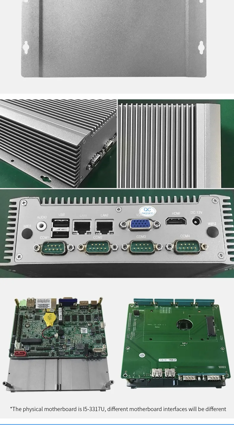 New Arrival Smart Fanless Industrial Portable Mini Pc For Desktops ...