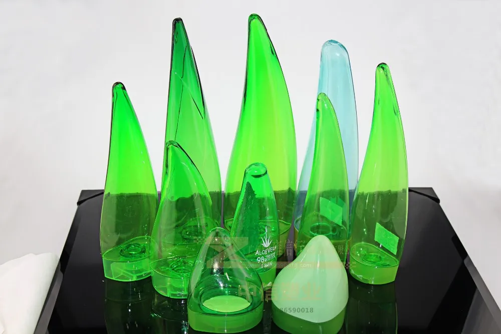 Hot Sale Petg Aloe Shaped Aloe Vera Gel Bottle 250g Bottle Plastic ...