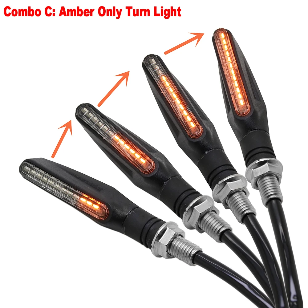 Universal Motorbike Indicator 335SMD - Flowing Water Blinker