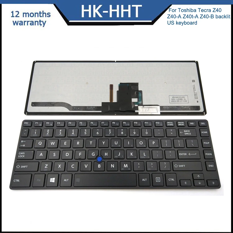 New Keyboard For Toshiba Portege R30 R30-a R30-a-14k R30-ak01b Backlit ...