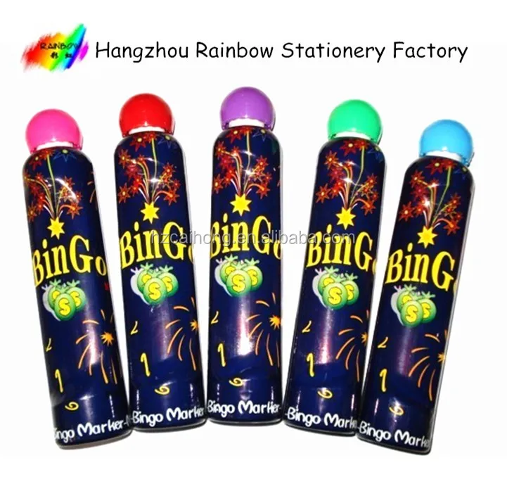 Custom Bingo Daubers 4oz Large Capacity Bingo Supplies Wholesale Neon ...