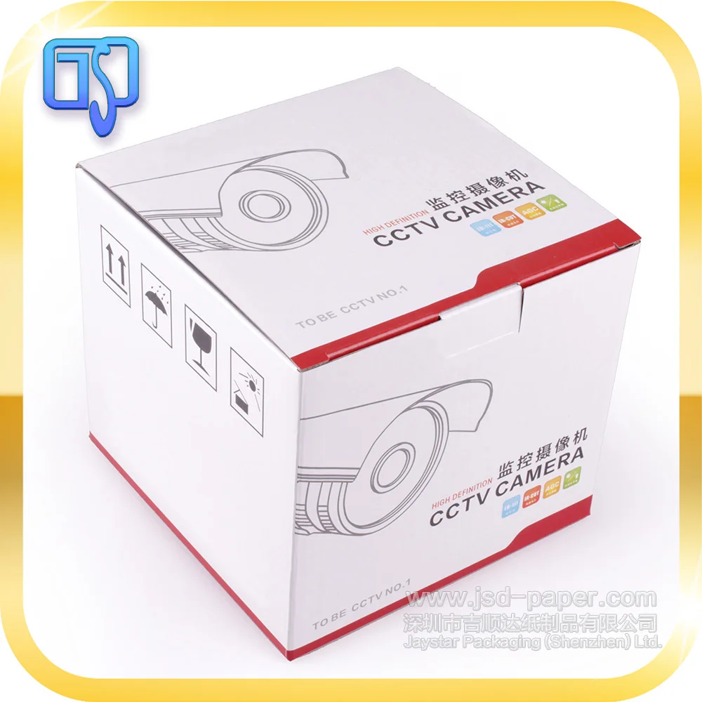 Nice High Quality Custom Cctv Camera Box Electronic Packaging Box With ...