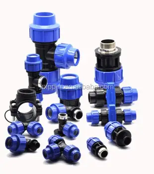 Kexing Factory Hdpe Pp Pe Compression Fitting And Clamp Saddles For ...