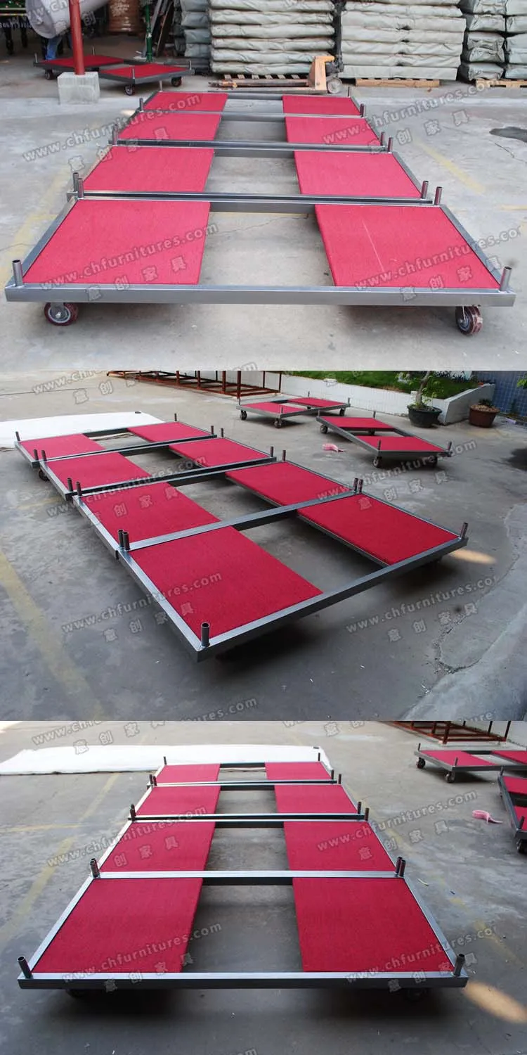 Durable And Strong Table Trolley For Round And Rectangular Table Yc ...