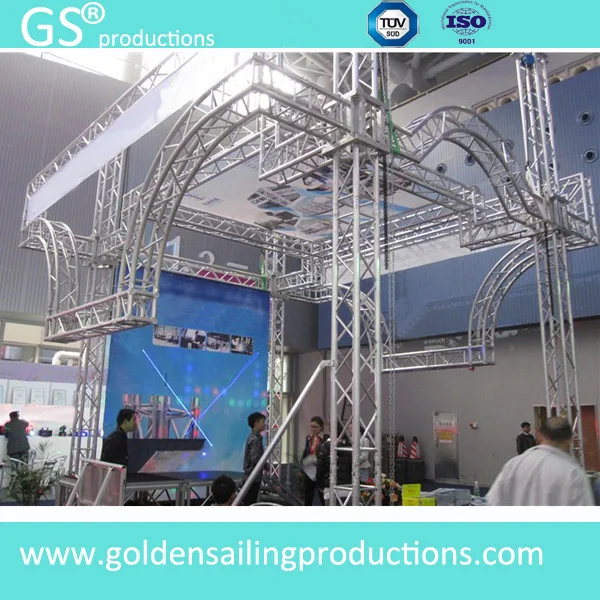 Used Frame Scaffold,Curved Aluminum Truss Roof Truss System - Buy ...