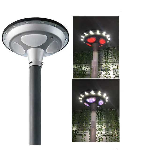 15w Advanced Led Solar Street Light Stand Alone Pillar Light Ip65 Ufo ...