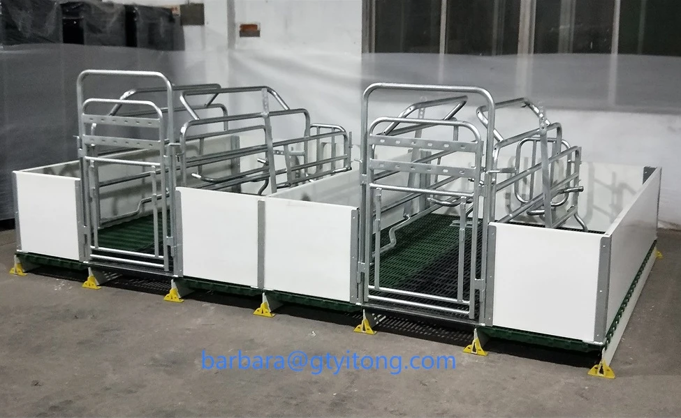 Animal Cages Piggery Equipment Farrowing Crate - Buy Farrowing Crate ...