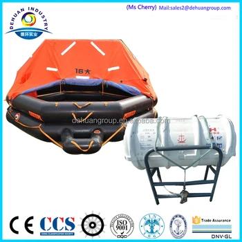 Life Raft C/w Hydrostatic Release Unit(include Qiuck Release Lashing ...