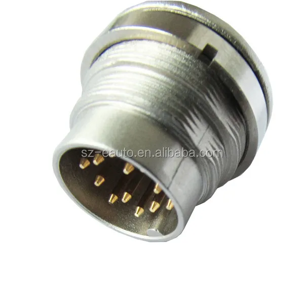 环形连接器 Male M16 12 Pin Din Connector - Buy M16 12 针 Din 连接器，圆形连接器，m16 面板 ...