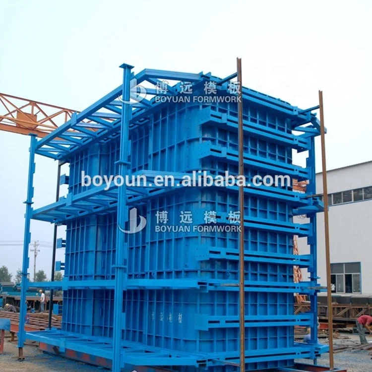 Pier Pillar Column Formwork Construction Concrete Forms Building ...
