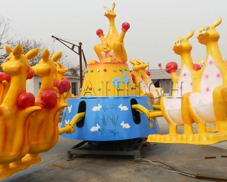 Attractions Outdoor Fun Fair Machines Kangaroo Jumping