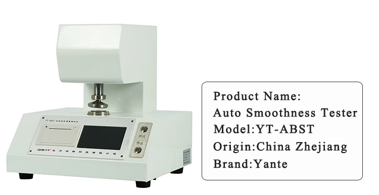 Auto Paper Surface Roughness Test Machine Smoothness Meter Lab Testing ...