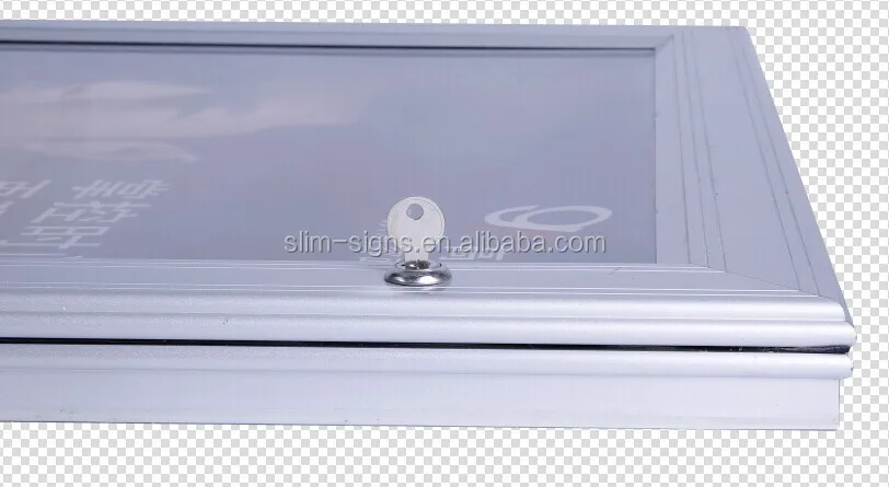 Outdoor Weatherproof Lockable Led Illuminated Sign Display - Buy ...