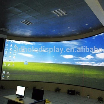 3d Curved Screen/180/360 Degree Curved Projection Screen,Flight ...
