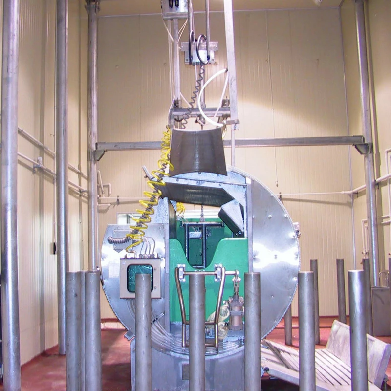 Cow Cattle Halal Killing Slaughter Knocking Box for Efficient Beef ...