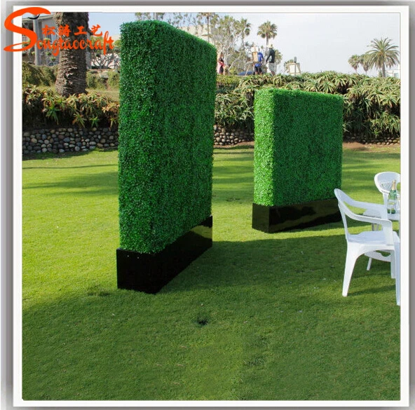 High Quality Plastic Grass Hedges Levitating Plants Type Artificial ...